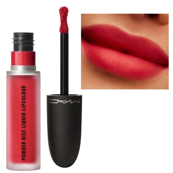 MAC Cosmetics | Makeup | Mac Powder Kiss Liquid Lipcolour Ruby Boo ...